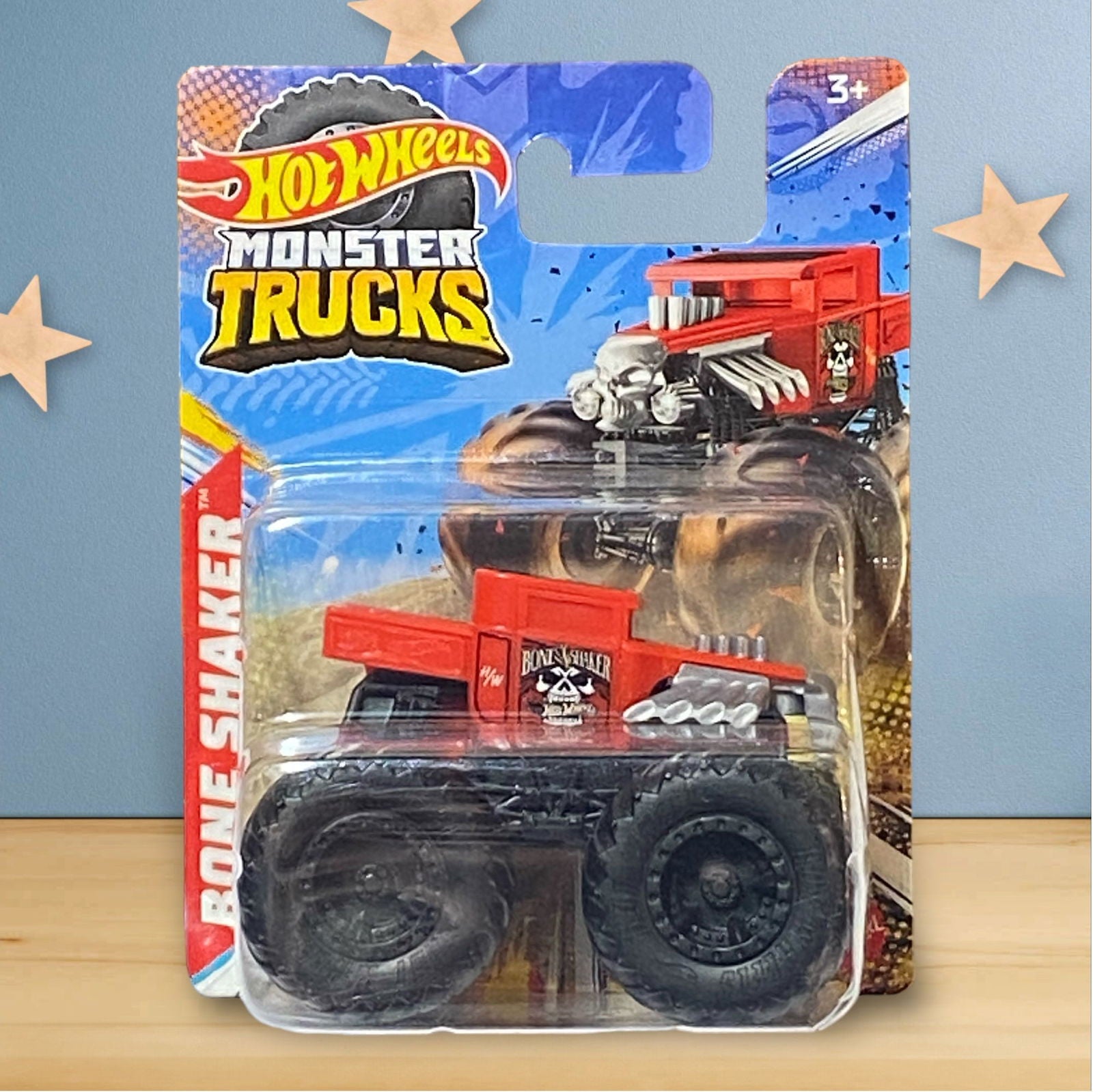 Hot Wheels Bone Shakee - Monster Truck Series 1:70 Scale – Collectors World Toys