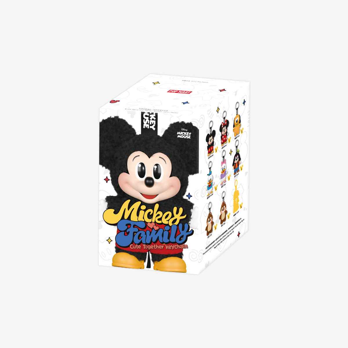 [IN STOCK] POPMART Mickey Family Cute Together Keychain Series Figures ...