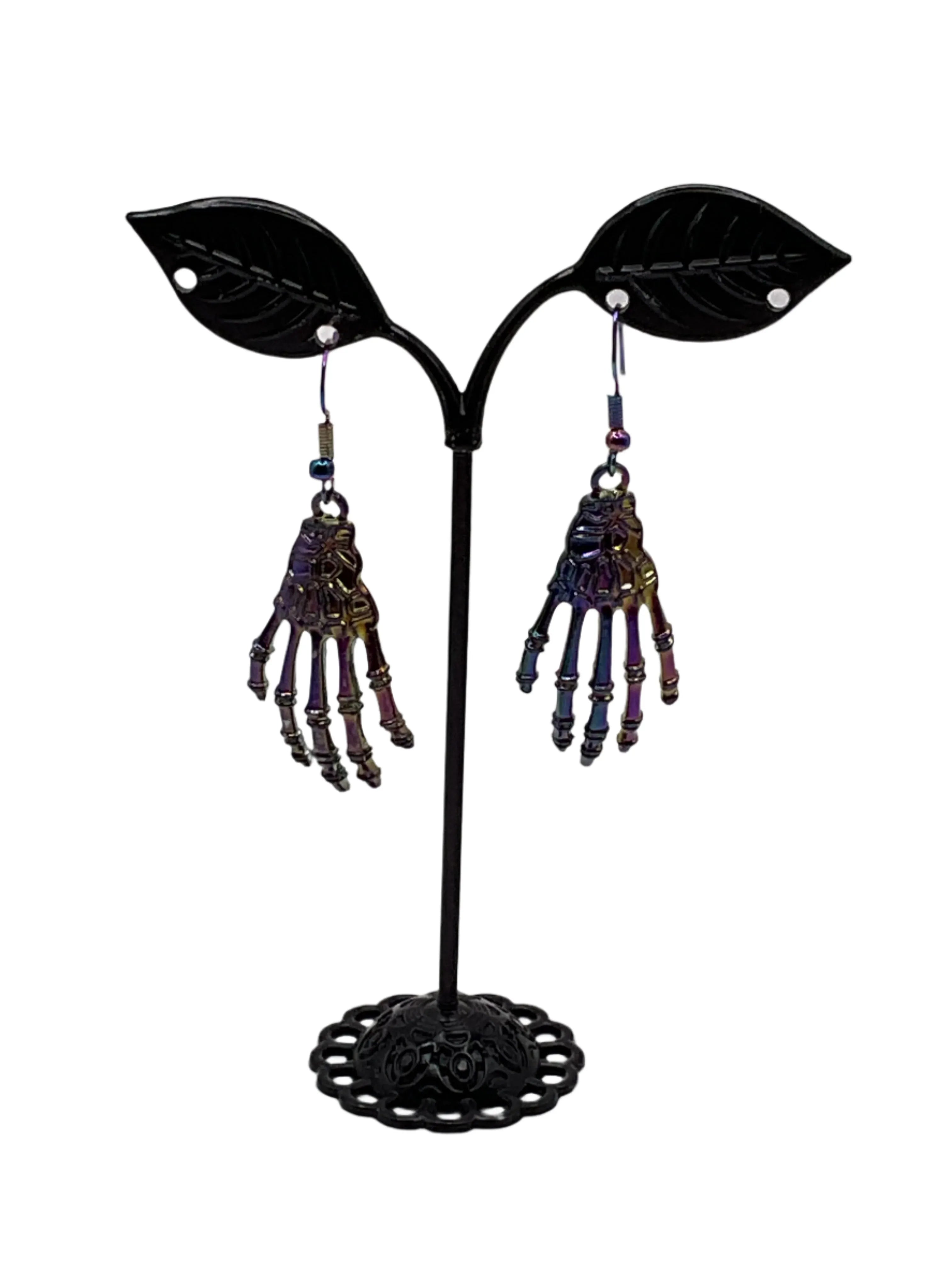 Skeleton Hand Earrings – Collectors World Toys