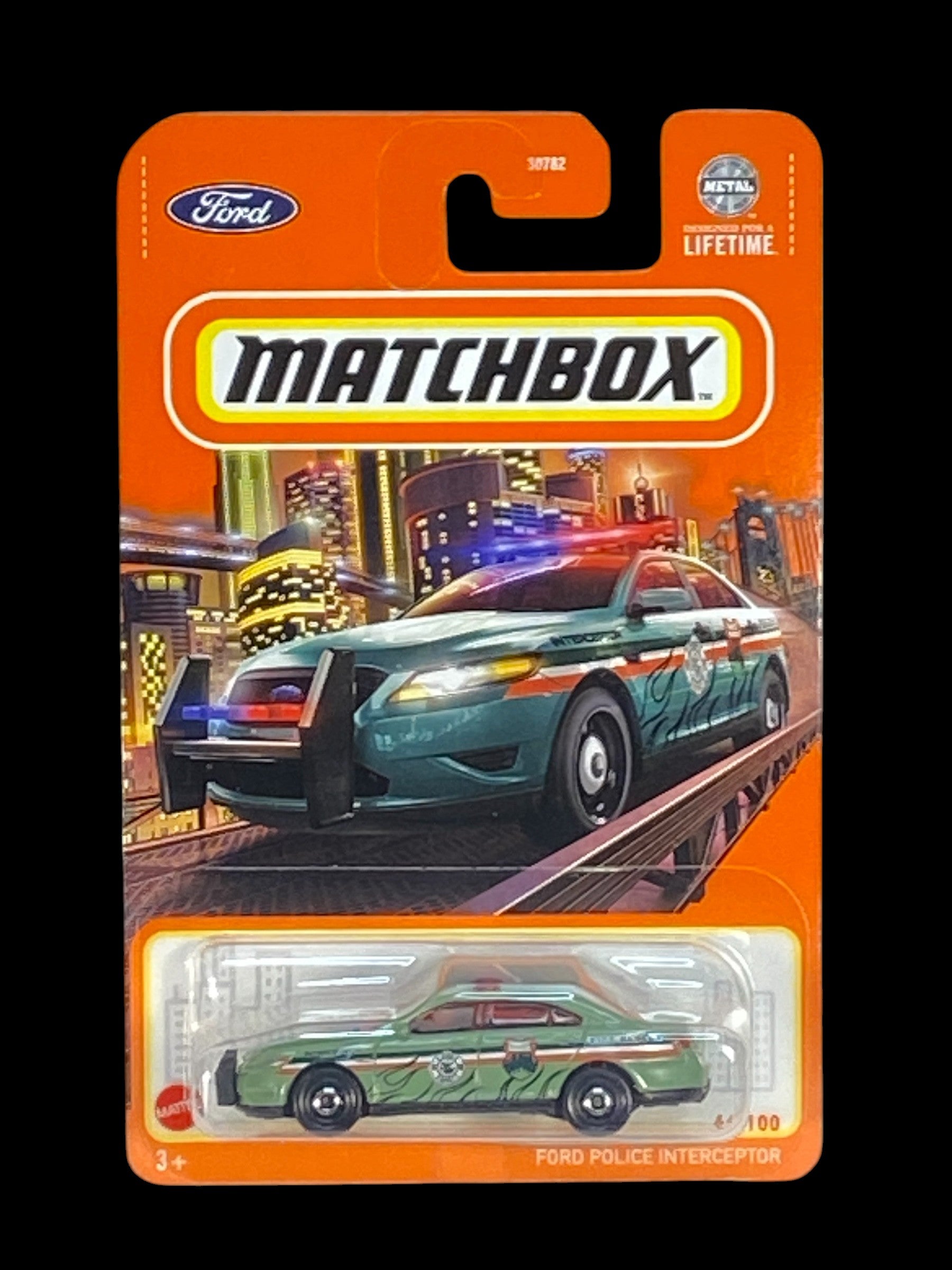 Matchbox Ford Police Interceptor - Matchbox Series 64/100 – Collectors ...