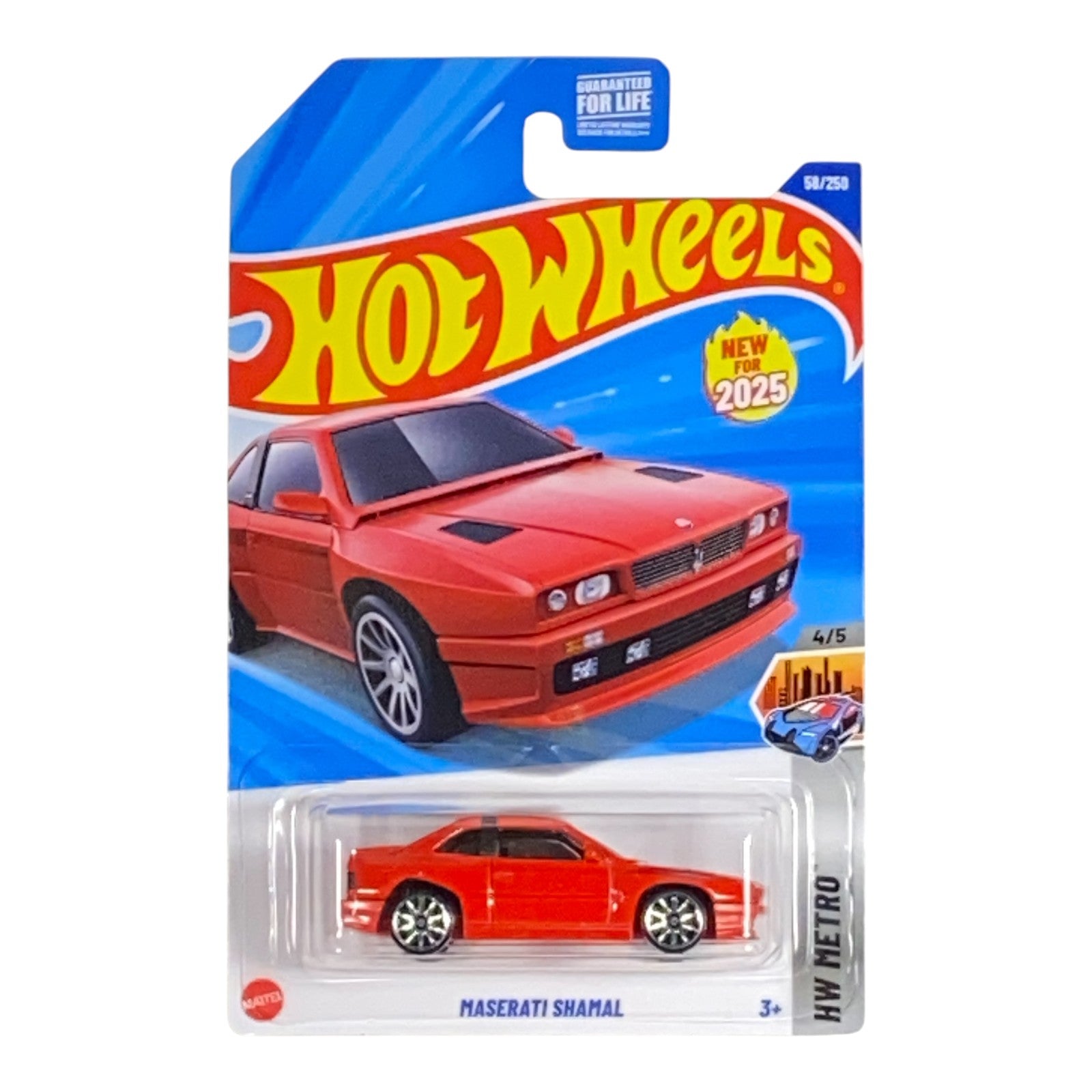 Hot Wheels Maserati Shamal - HW Metro Series - 4/5 Collector's Edition ...