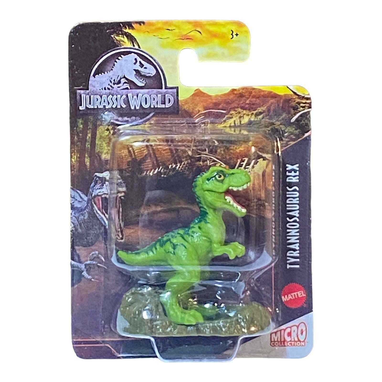 Jurassic World Dominion: Tyrannosaurus Rex Micro Figure – Collectors ...