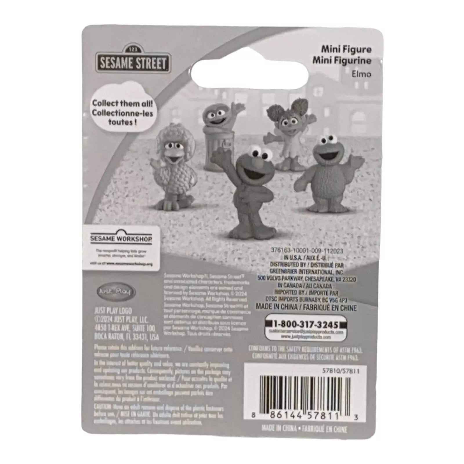 Sesame Street: Elmo Mini Figure with Bonus Card – Collectors World Toys