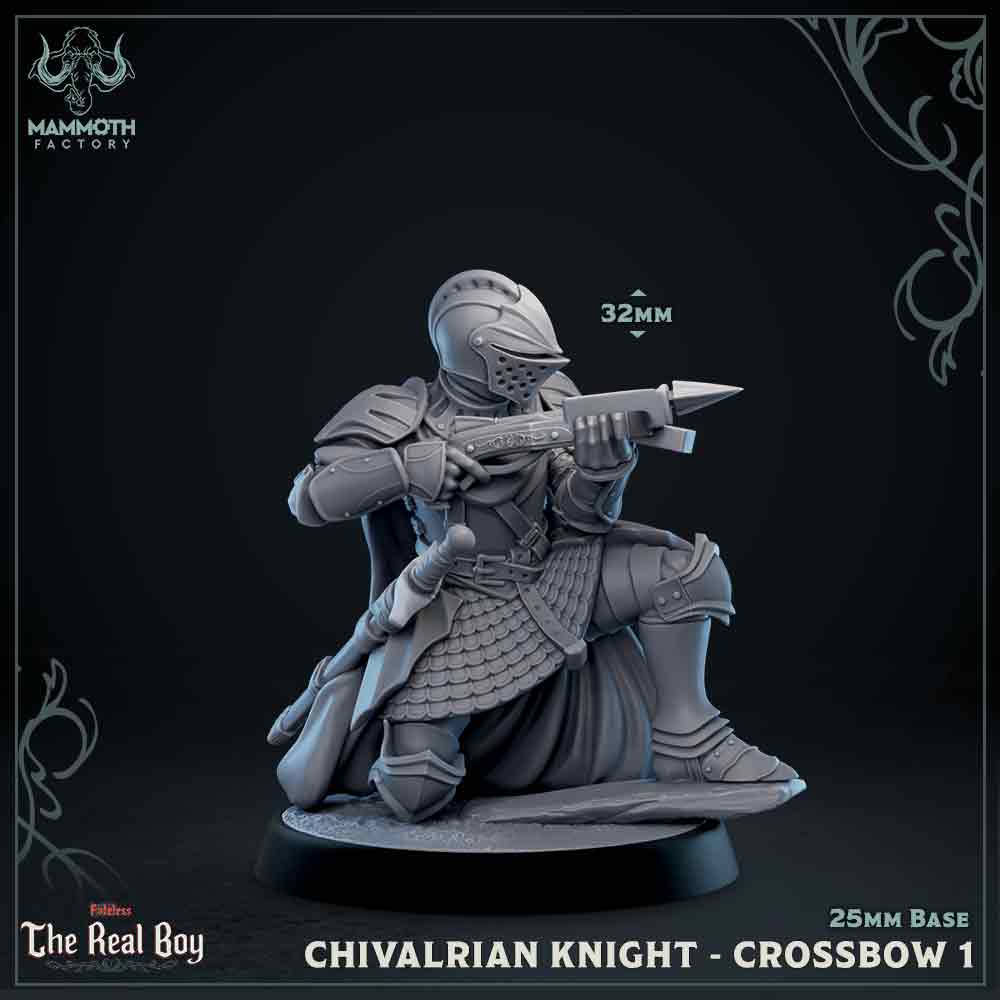 Chivalrian Knight with Crossbow 1 (Paladin) - Collectors World Toys