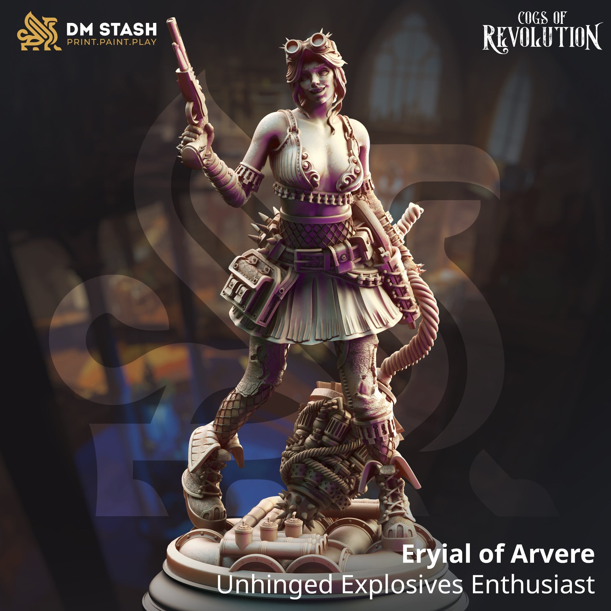 Eryial of Arvere, Unhinged Explosives Enthusiast (Female Human ...
