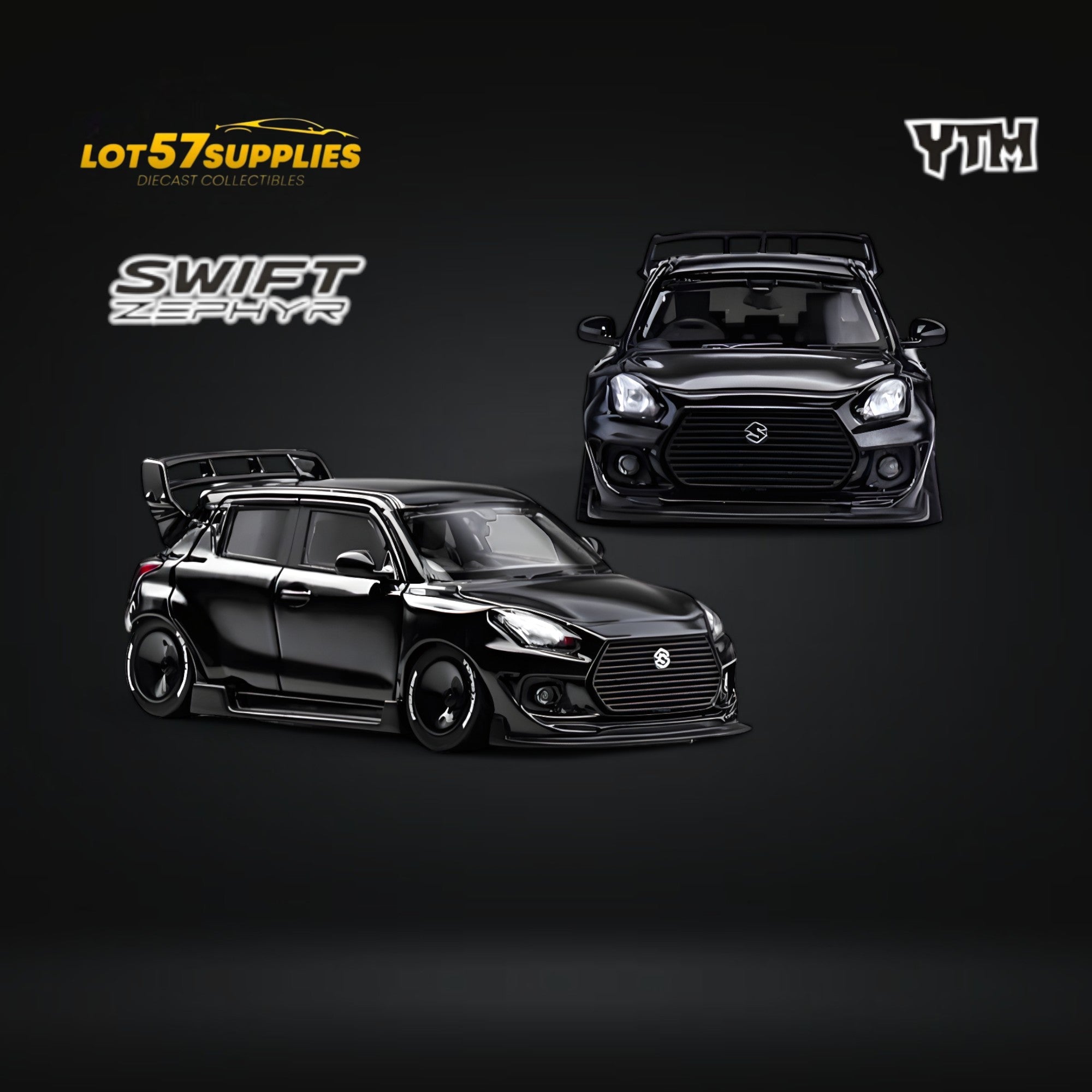YTM Suzuki Swift 3rd Gen Zephyr Modified Version Rear Engine Concept ...