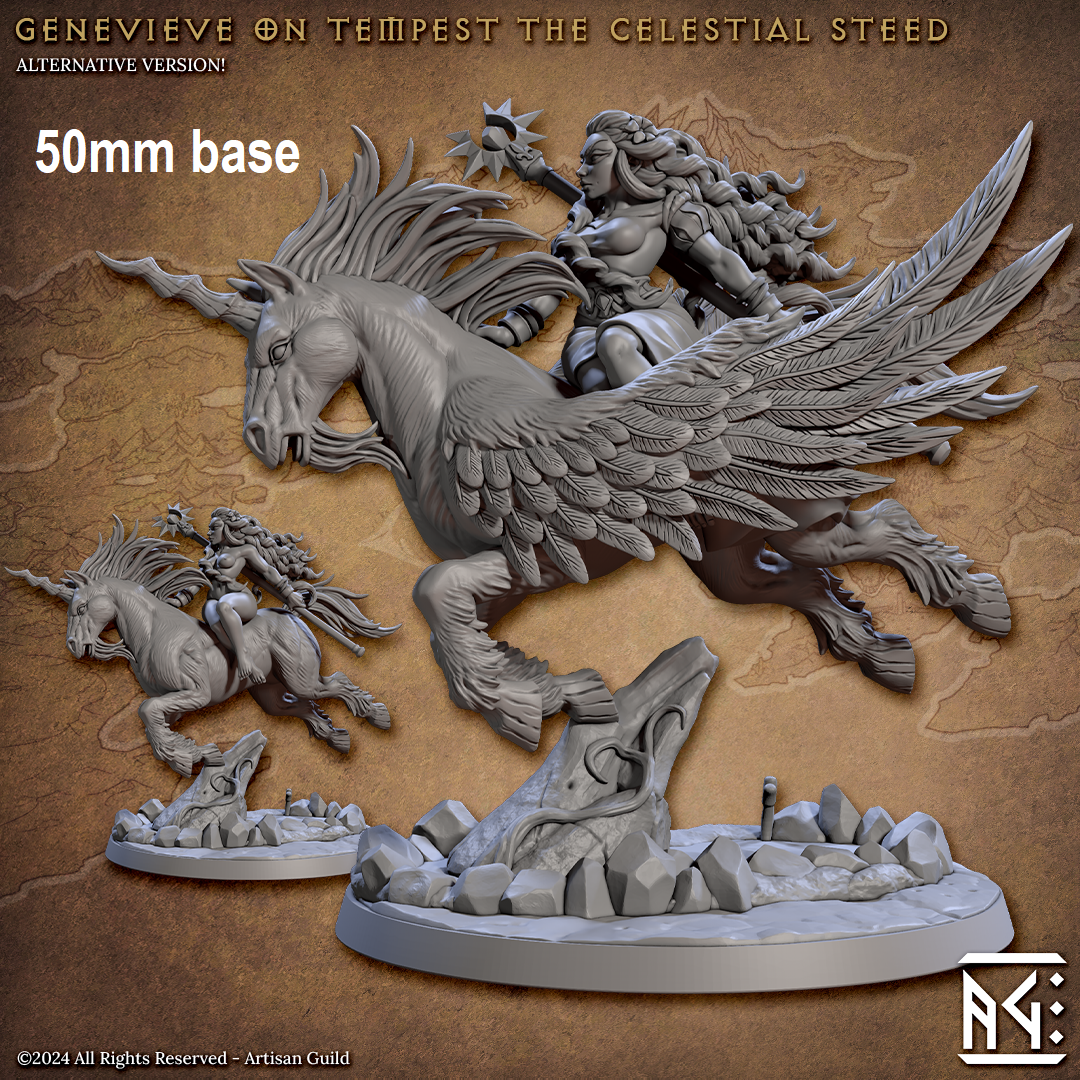 Tempest the Celestial Steed (With or Without Rider) - Collectors World Toys