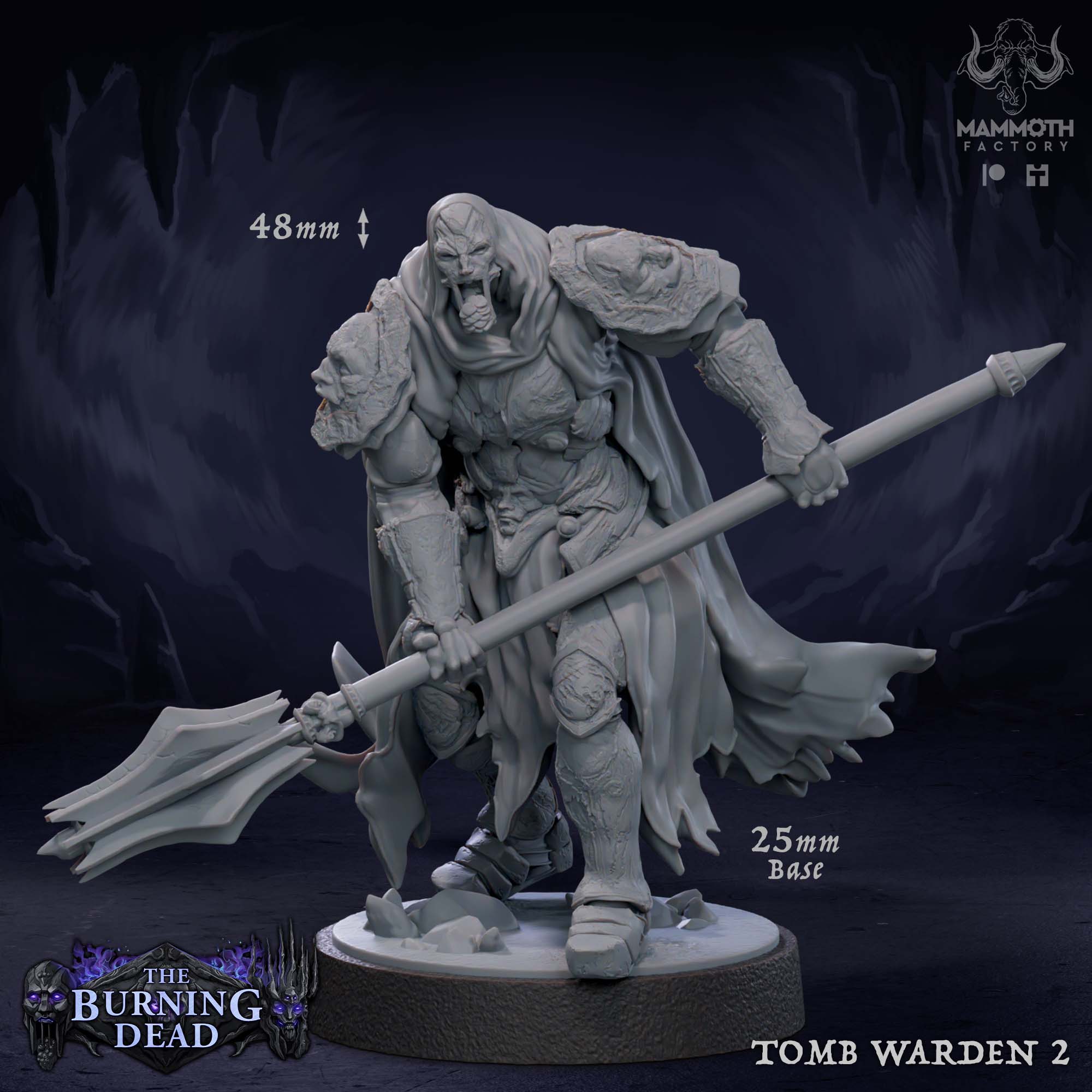 Tomb Warden: Sculpt 2 (Living Statue / Golem) - Collectors World Toys
